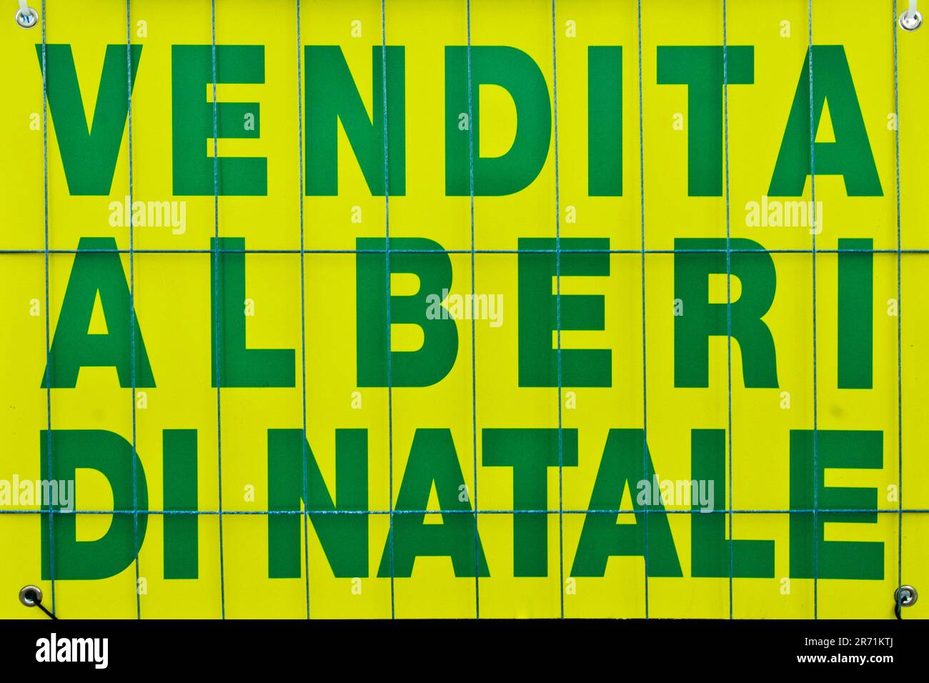 Christmas trees sale Stock Photo - Alamy