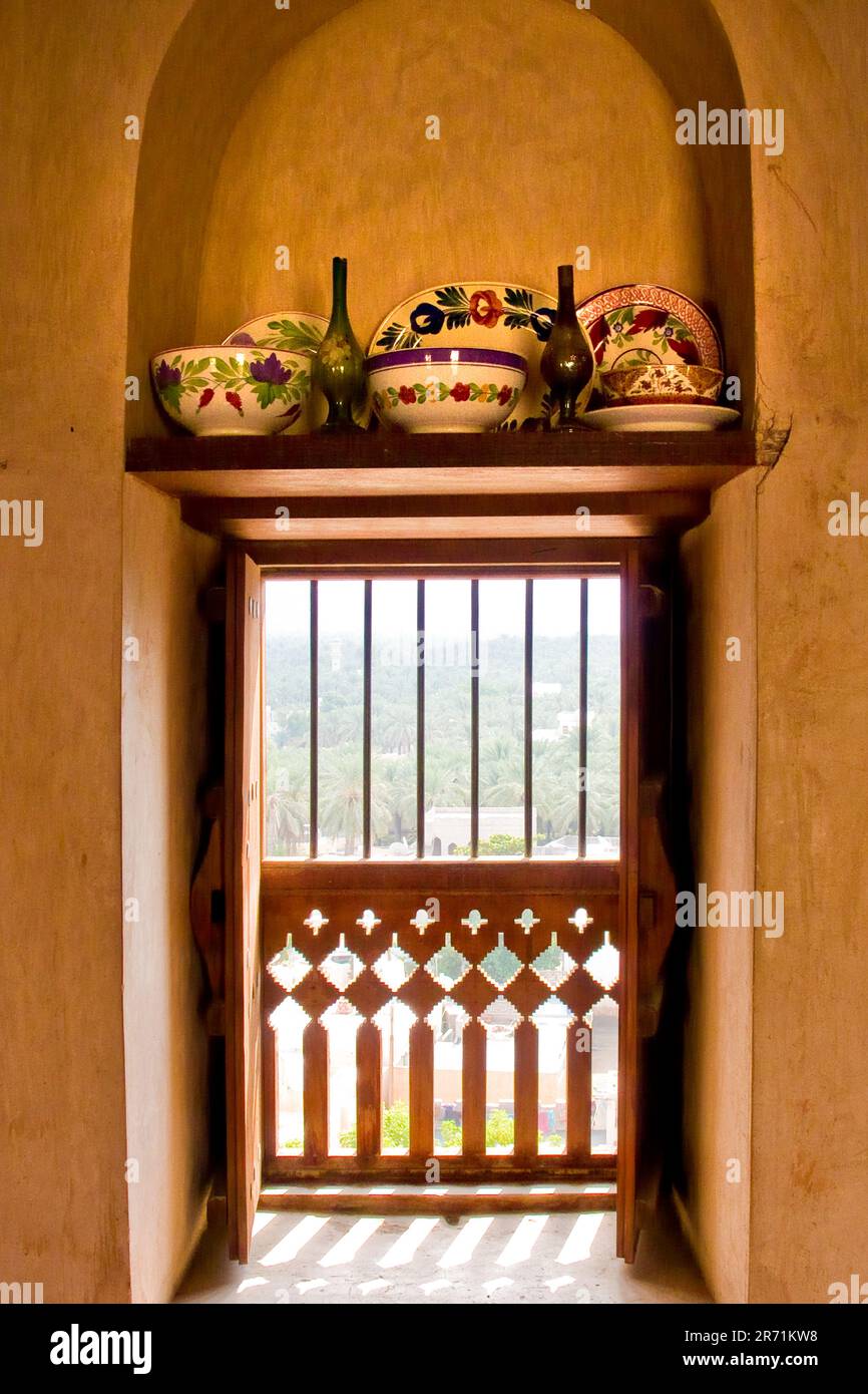 Nakhal fort. Sultanate of Oman Stock Photo - Alamy