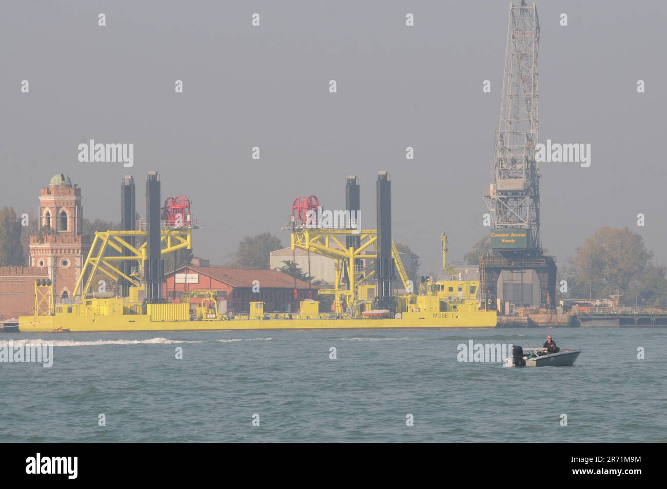 Mose system barriers to protect Venice from high water Stock Photo - Alamy