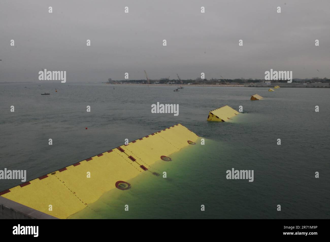 Mose system barriers to protect Venice from high water Stock Photo - Alamy