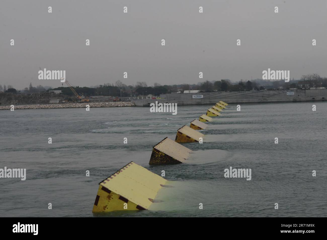 Mose system barriers to protect Venice from high water Stock Photo - Alamy