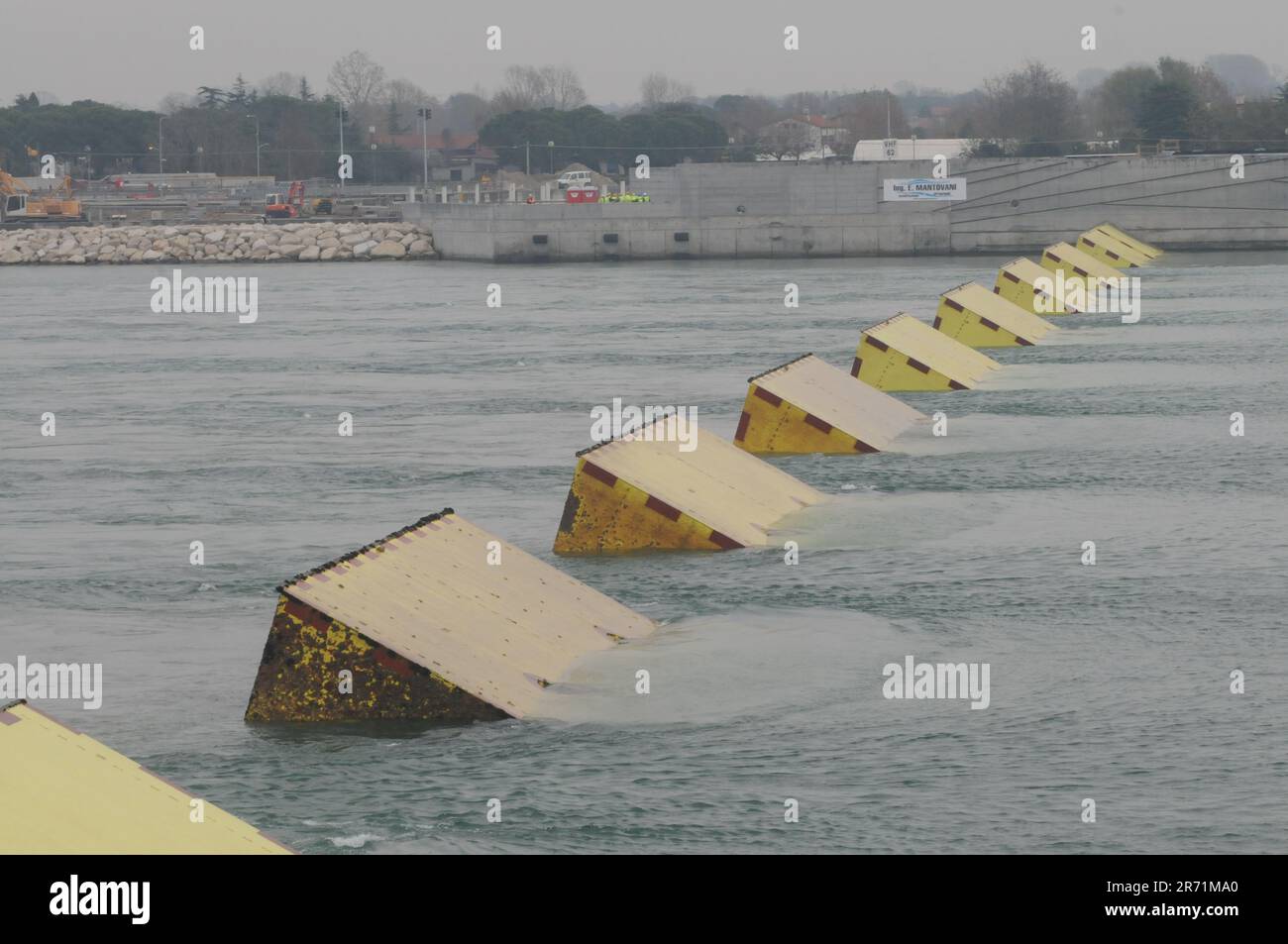 Mose system barriers to protect Venice from high water Stock Photo - Alamy