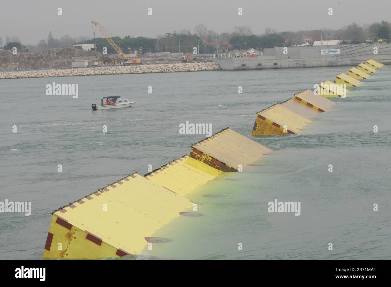 Mose system barriers to protect Venice from high water Stock Photo - Alamy