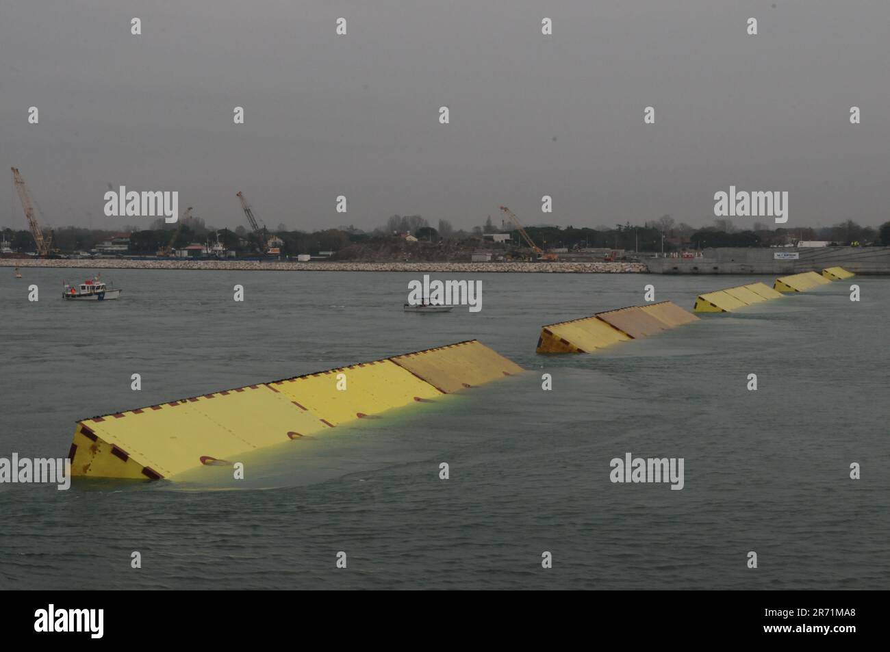 Mose system barriers to protect Venice from high water Stock Photo - Alamy