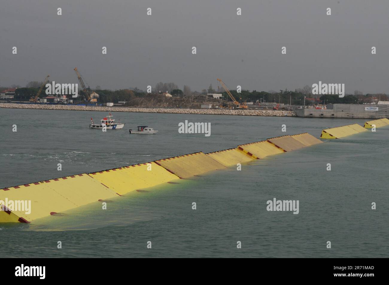 Mose system barriers to protect Venice from high water Stock Photo - Alamy