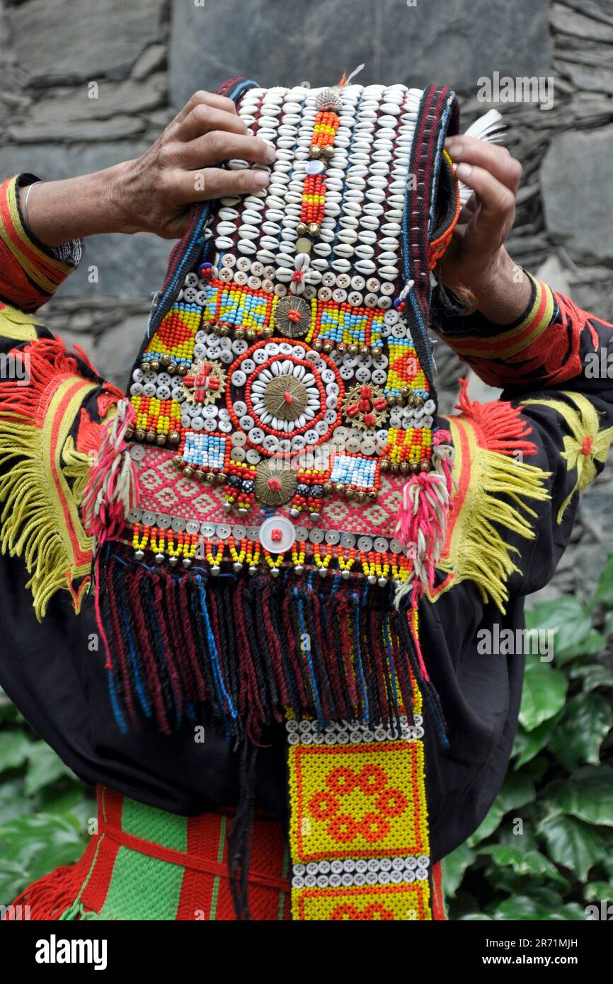 Pakistan. Bumburet valley. Chilan Loshi festivn Stock Photo - Alamy