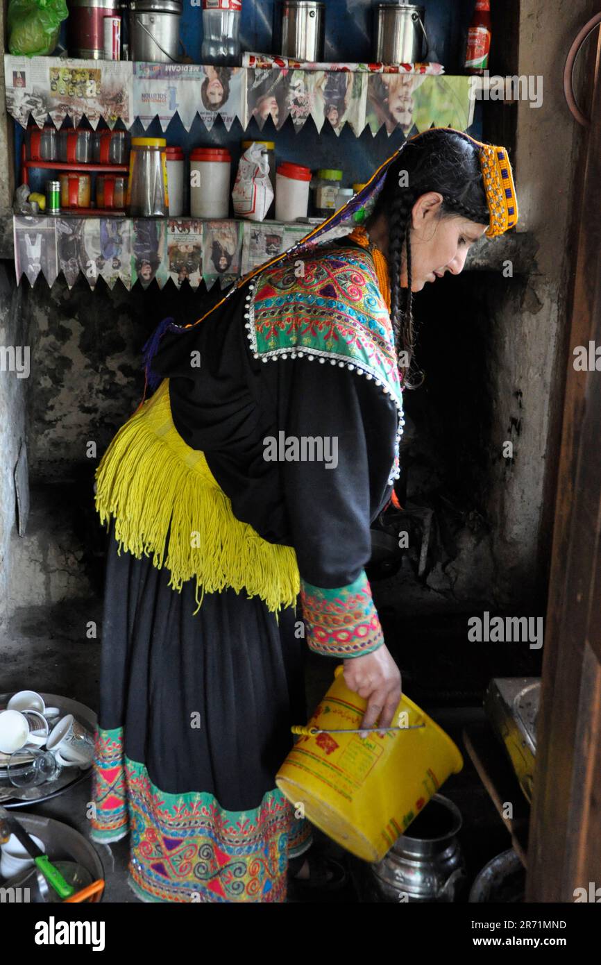 Pakistan. Bumburet valley Stock Photo - Alamy