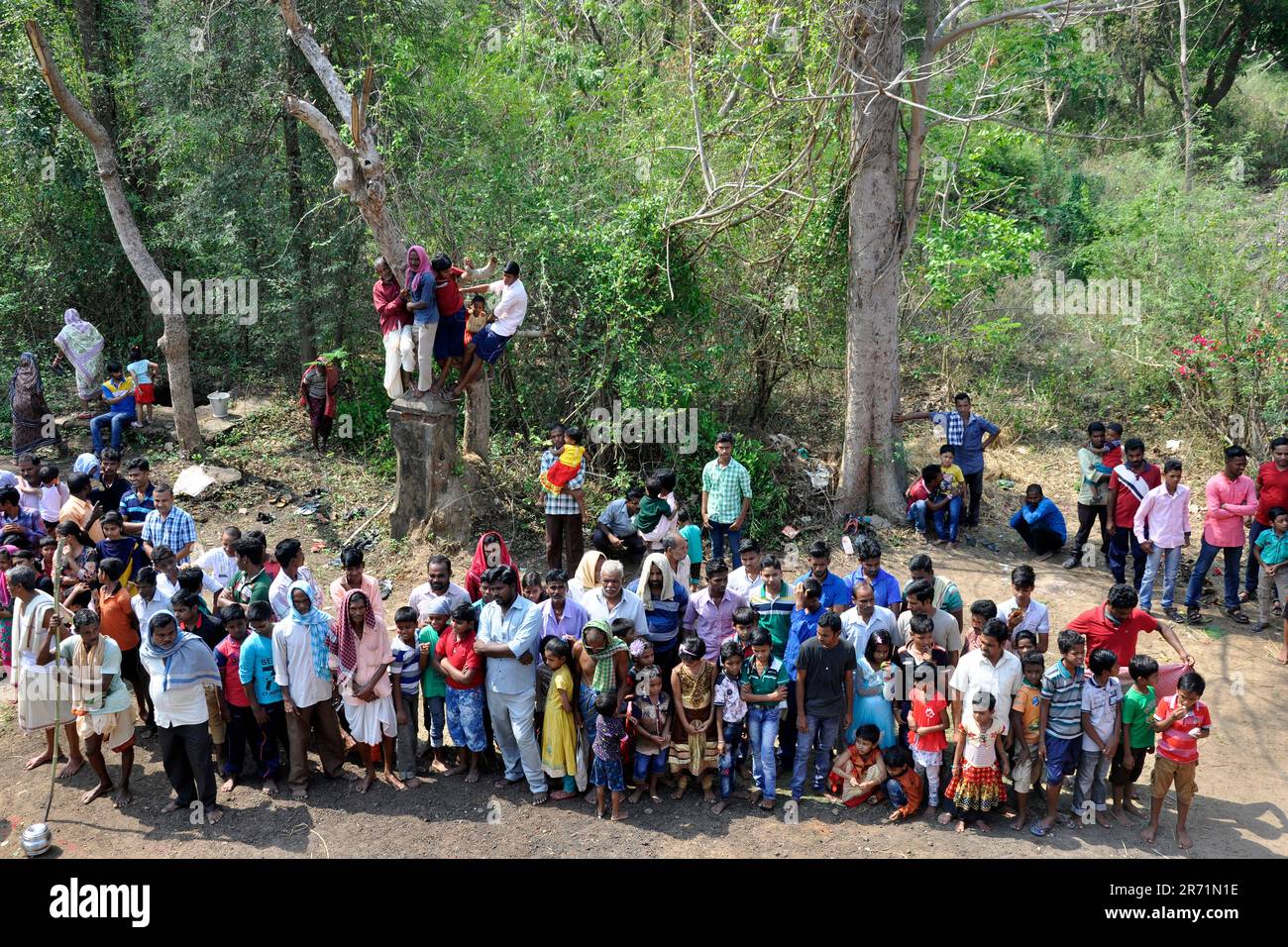 India. Orissa. Rananpur. traditional festival. fire rite Stock Photo ...