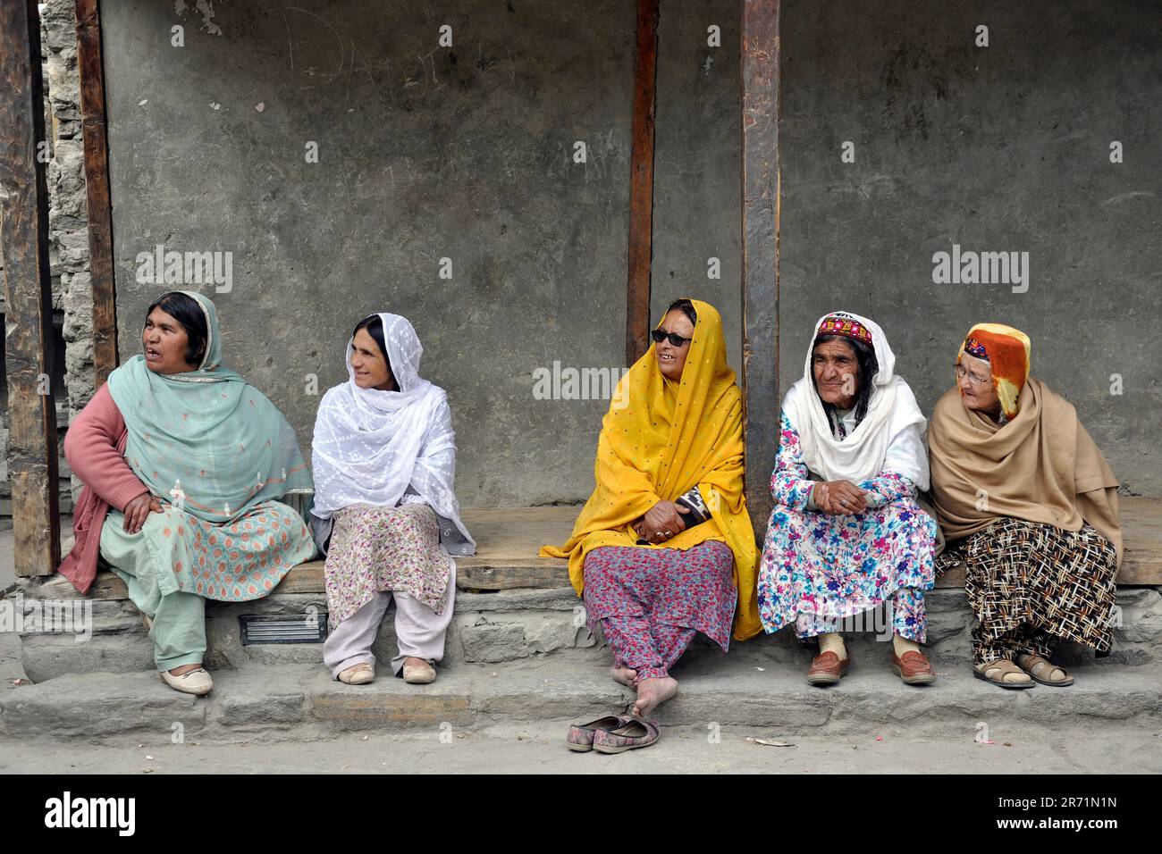 Pakistan. Karimabad village Stock Photo - Alamy
