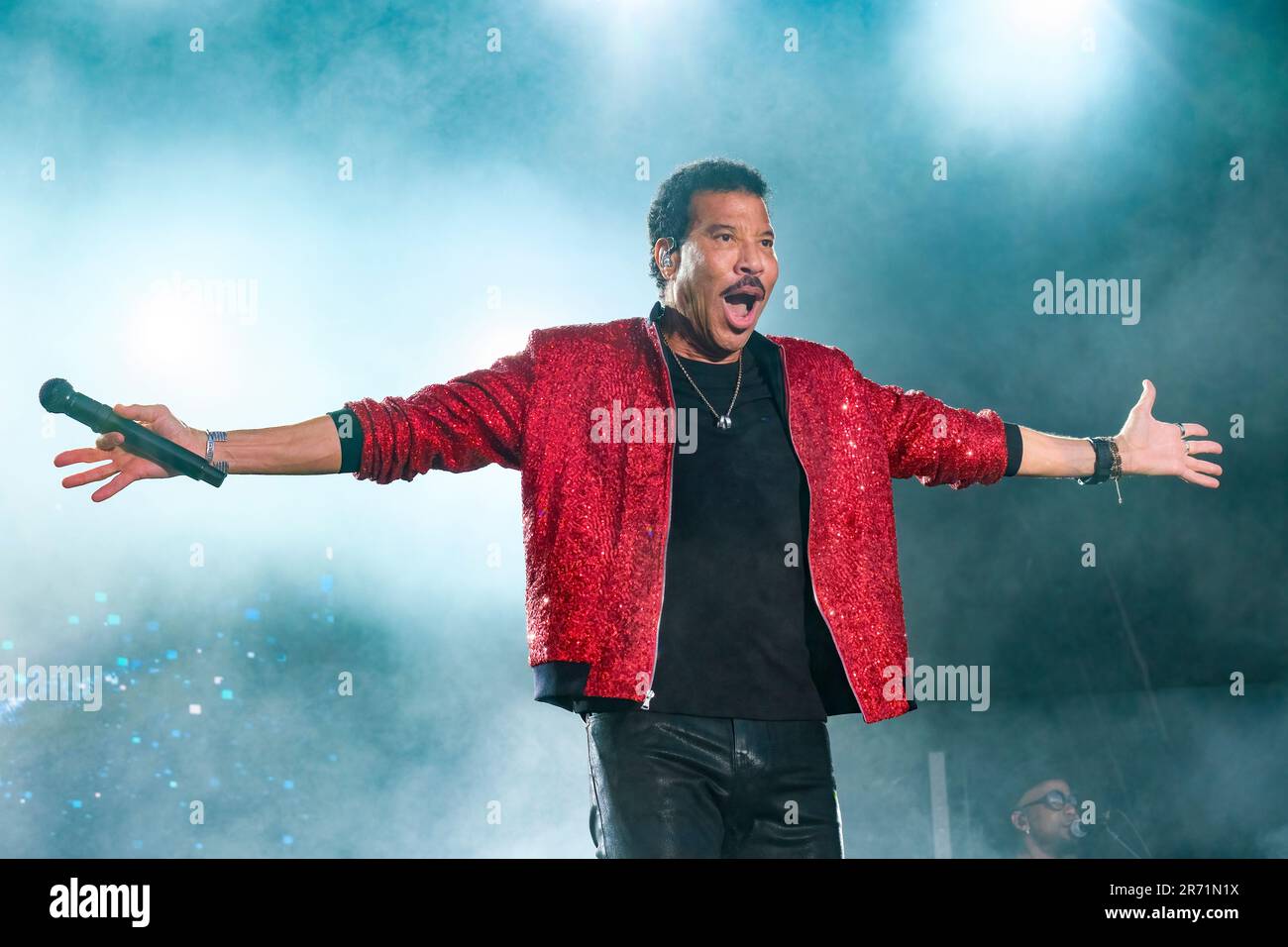 Lionel Richie performing at the Cambridge Club Festival, 2023 ...