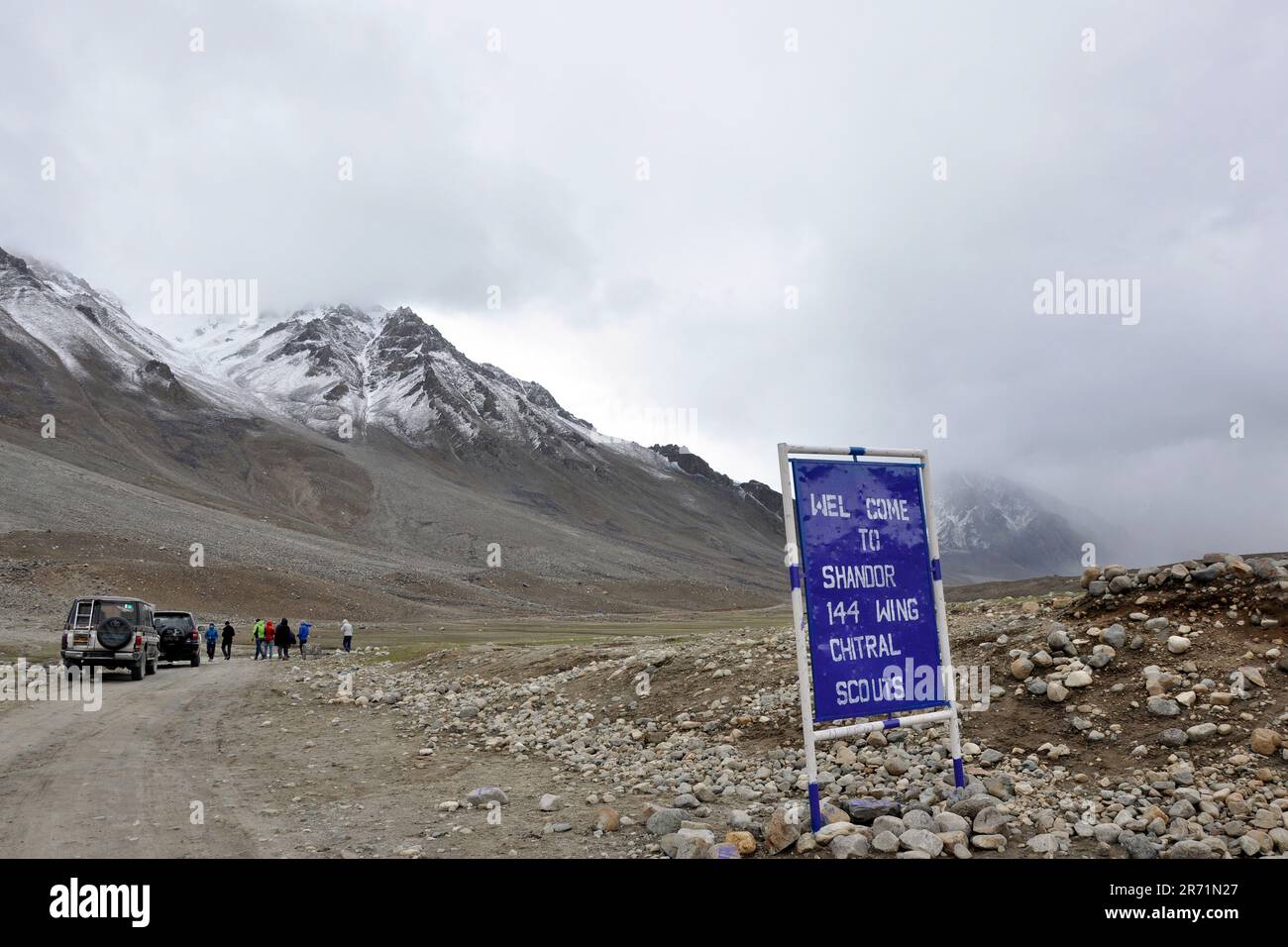 Pakistan. Shandur pass Stock Photo - Alamy