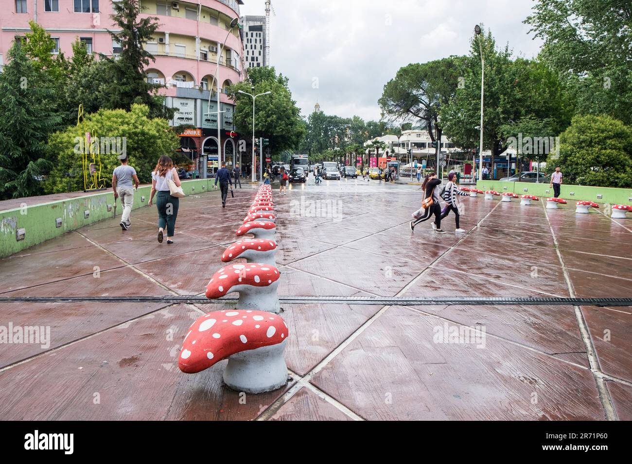 Albania. Tirana. daily life Stock Photo - Alamy