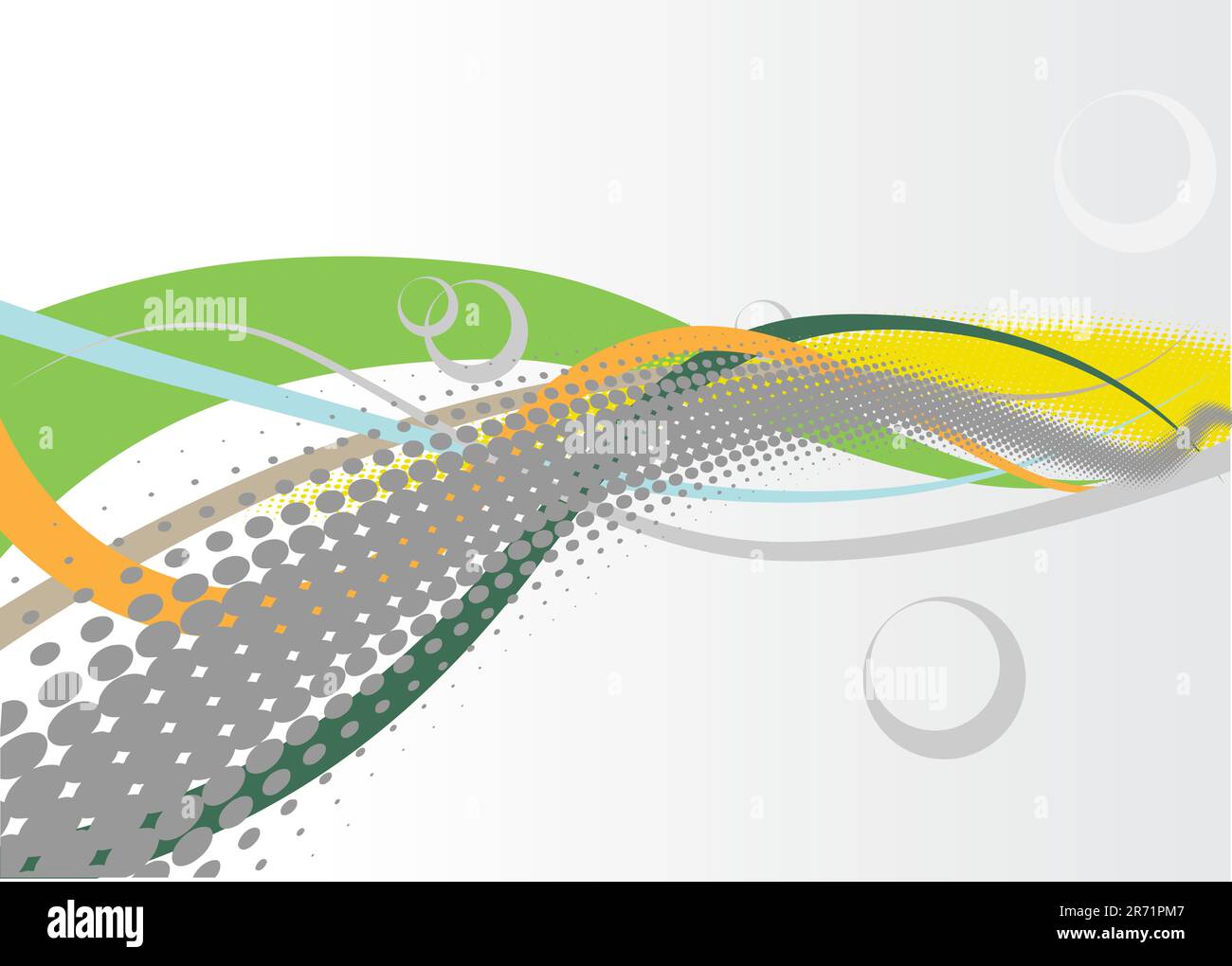 Abstract wave line background with space of your text Stock Vector ...