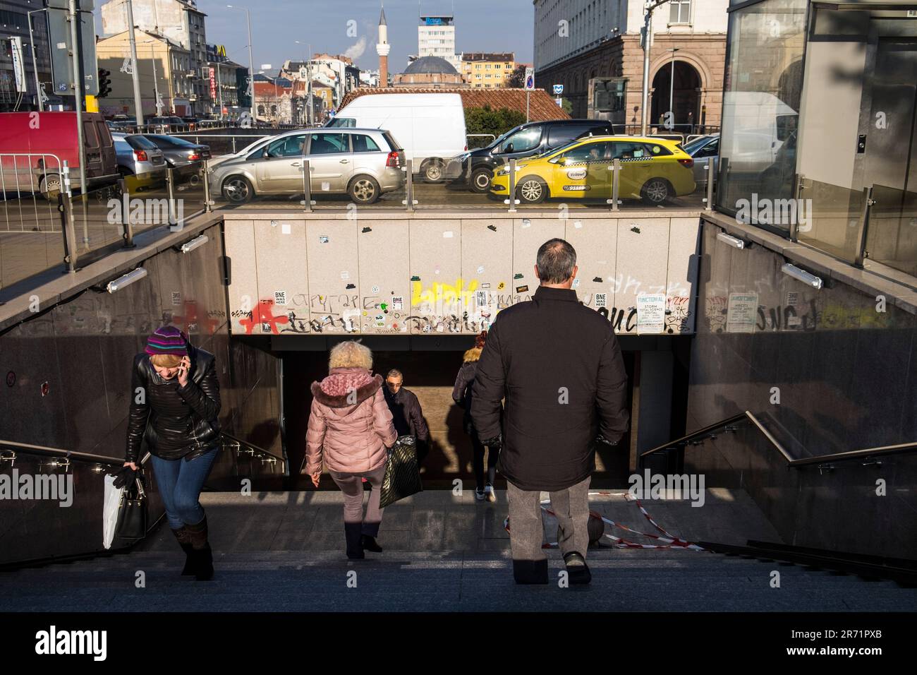 Bulgaria. Sofia. daily life Stock Photo - Alamy