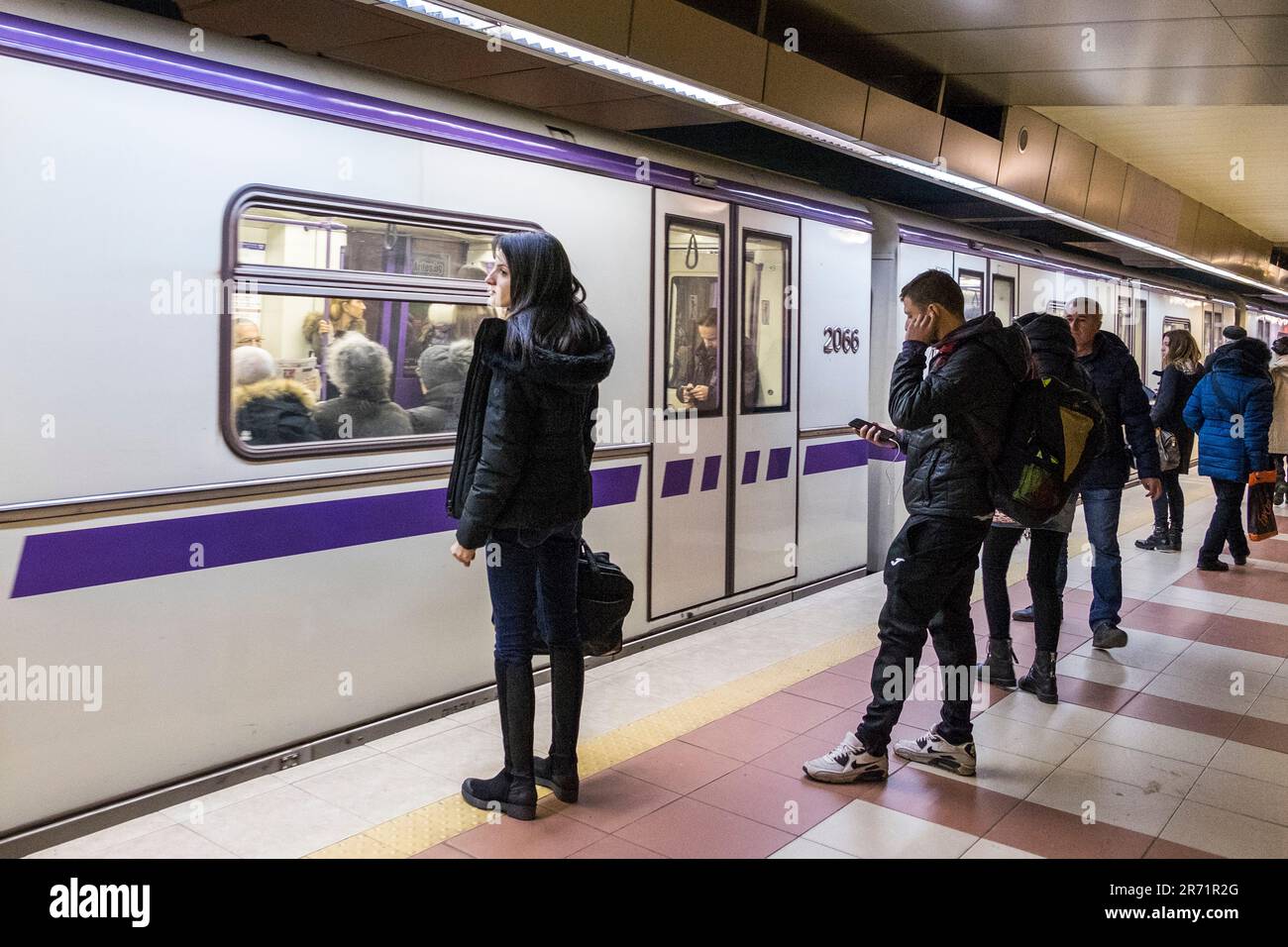 Bulgaria. Sofia. subway Stock Photo - Alamy