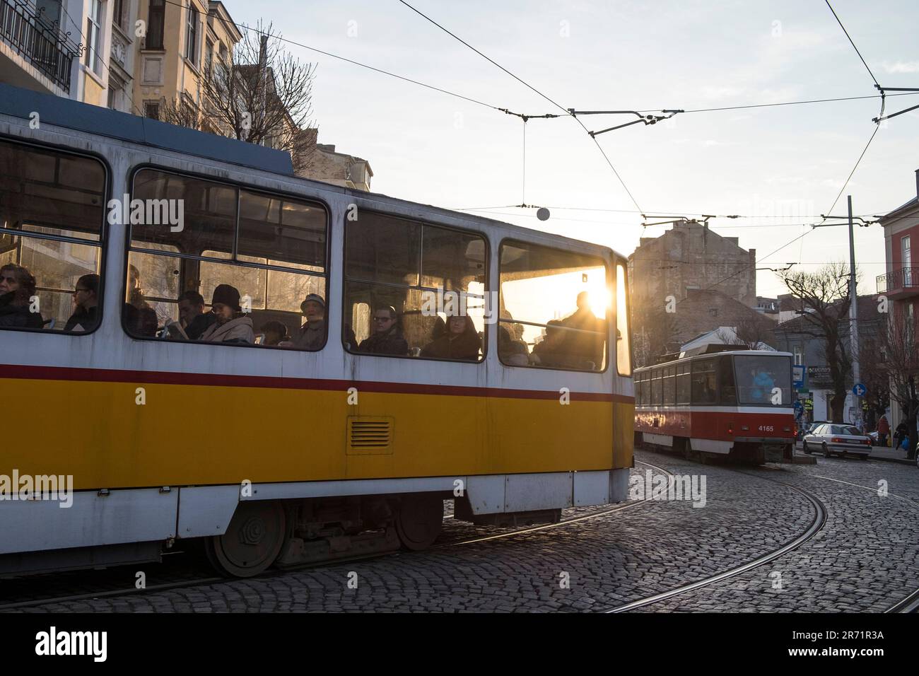 Bulgaria. Sofia. public transport Stock Photo - Alamy
