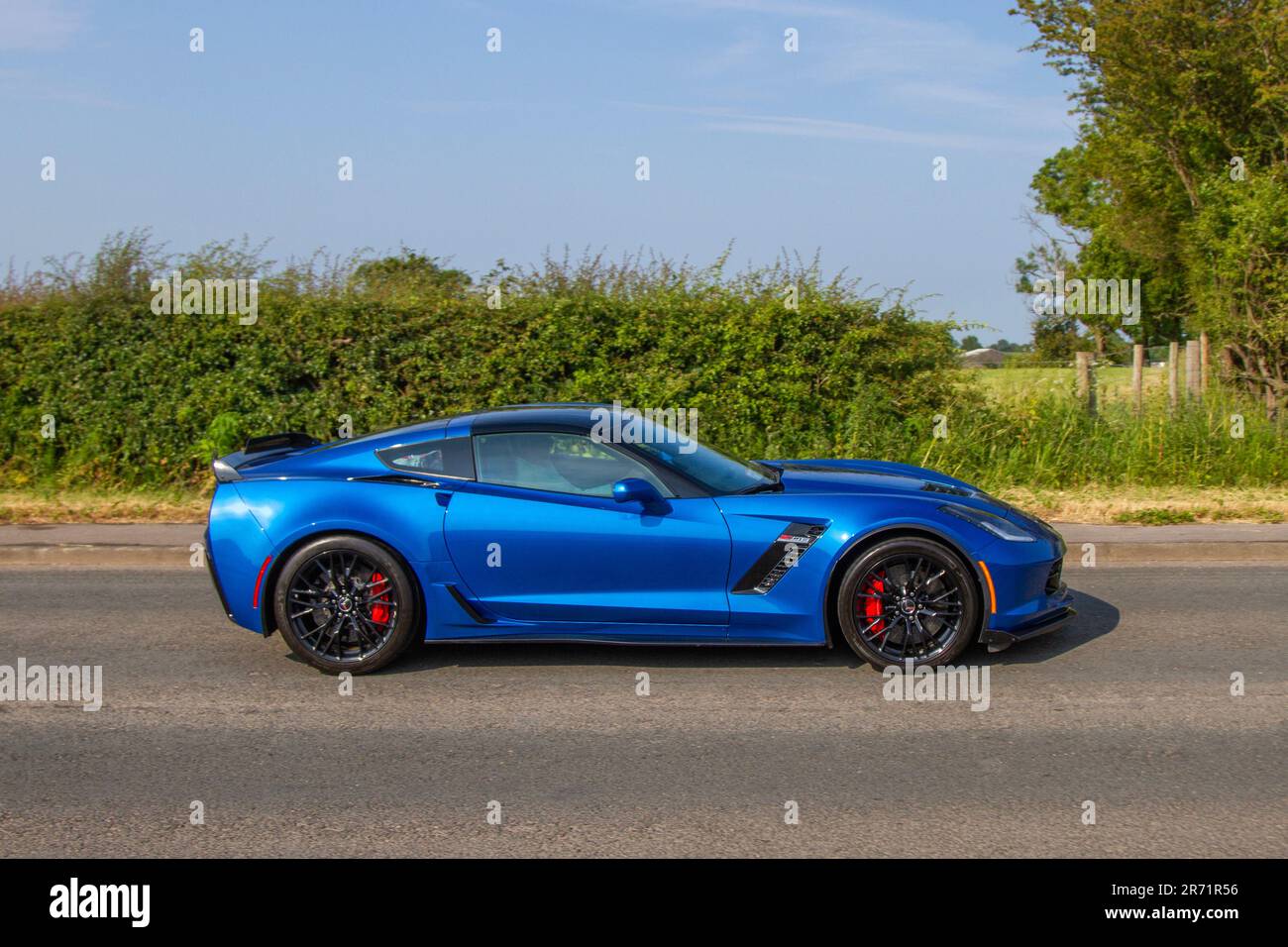 2016 Blue American USA Chevrolet Gmc Corvette Blue Petrol 6200 cc ...
