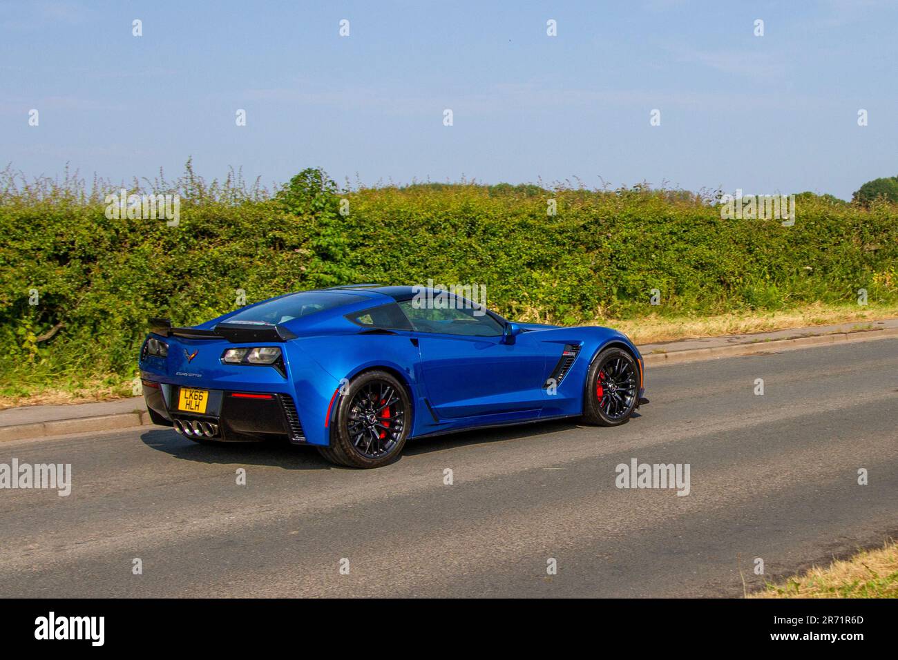 2016 Blue American USA Chevrolet Gmc Corvette Blue Petrol 6200 cc ...