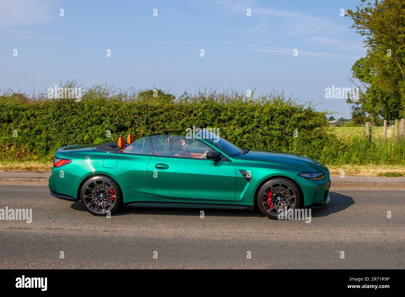 2022 Green BMW M4 Competition M Xdrive A; at the Classic & Performance ...