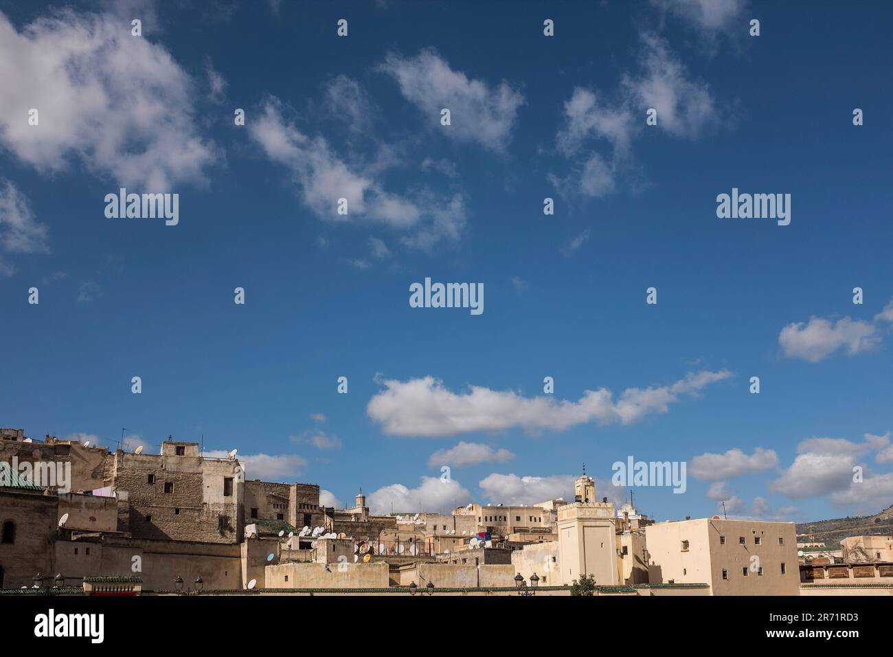 Morocco. Fes. Medina. landscape Stock Photo - Alamy