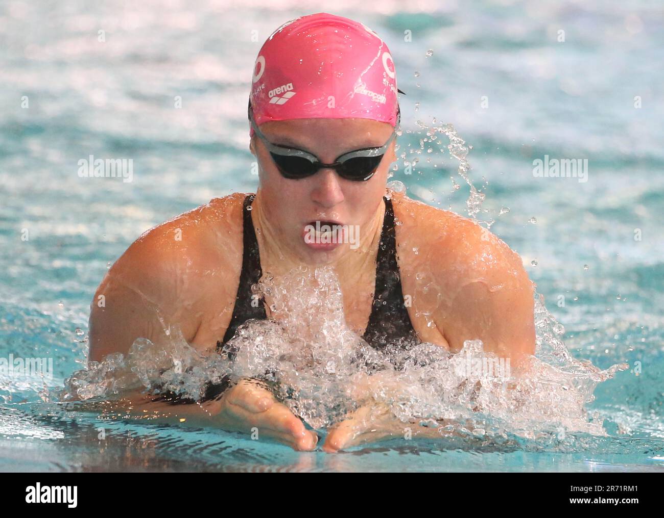 Rennes, France. 12th June, 2023. Justine Delmas, Heat 200 M ...