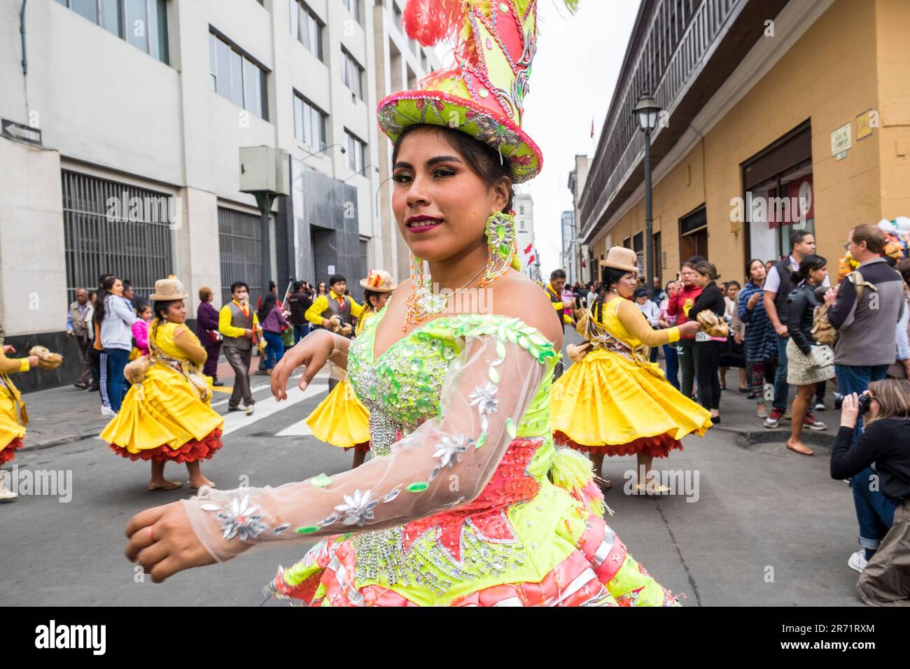 Peru. lima. local festival Stock Photo - Alamy