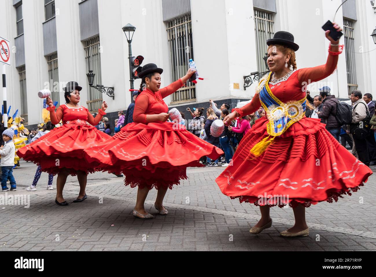 Peru. lima. local festival Stock Photo - Alamy