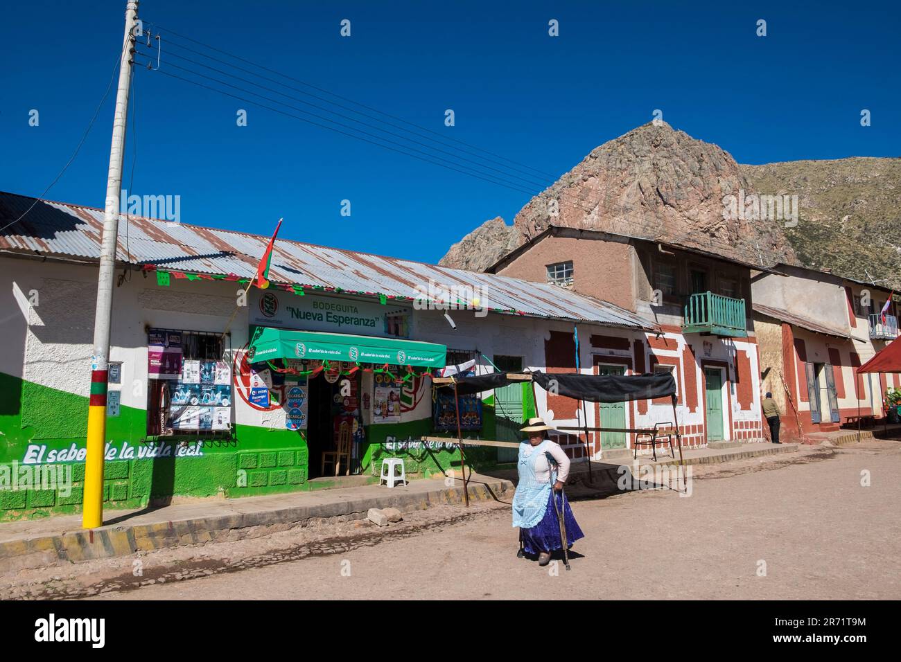 Peru. pucara. daily life Stock Photo - Alamy