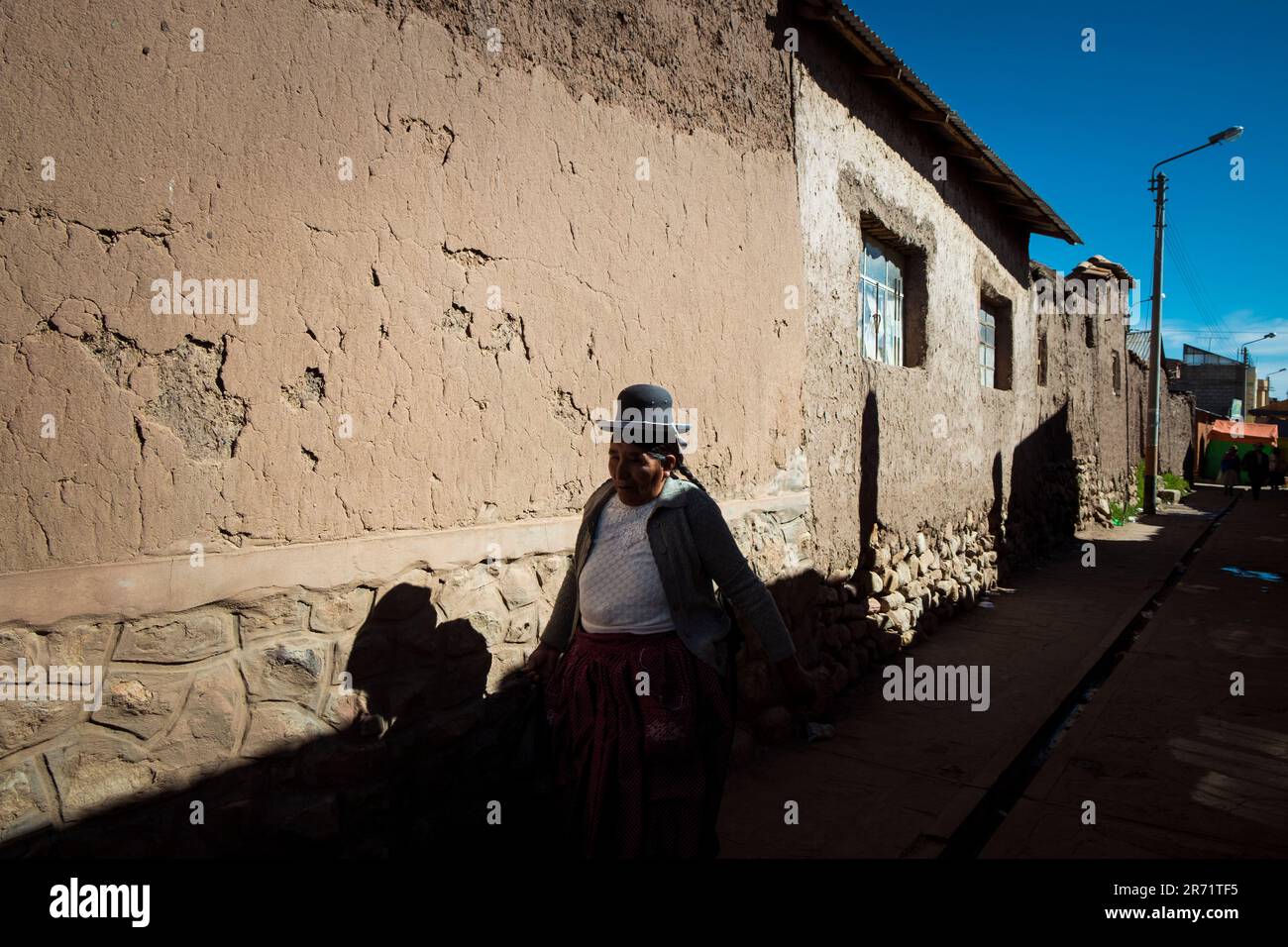 Peru. pucara. daily life Stock Photo - Alamy
