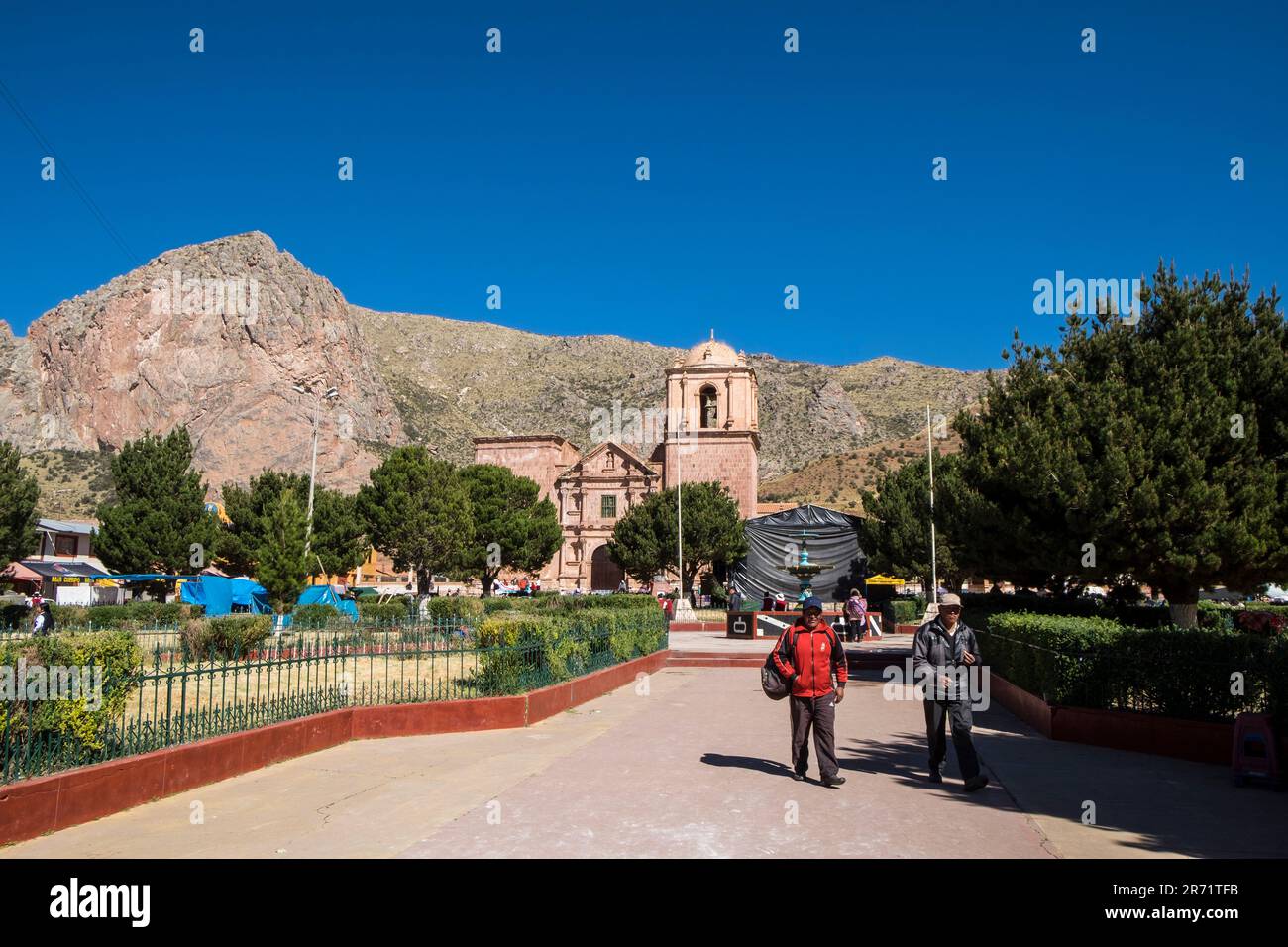 Peru. pucara. daily life Stock Photo - Alamy