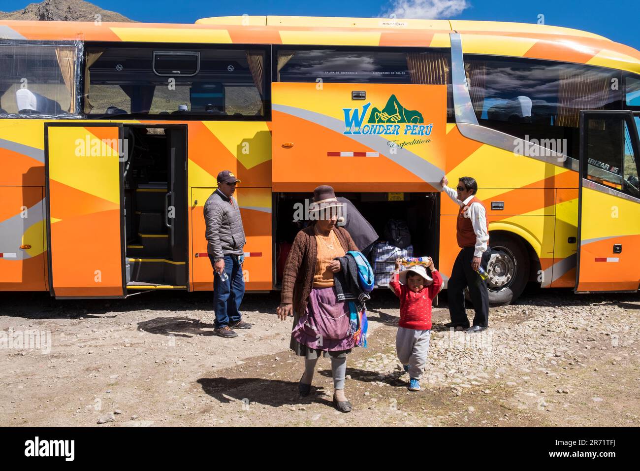 Peru. chimboya. daily life Stock Photo - Alamy