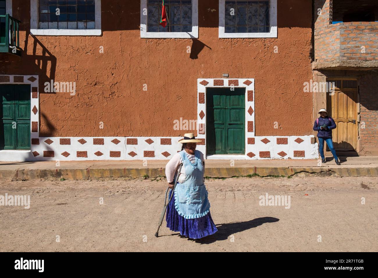 Peru. pucara. daily life Stock Photo - Alamy