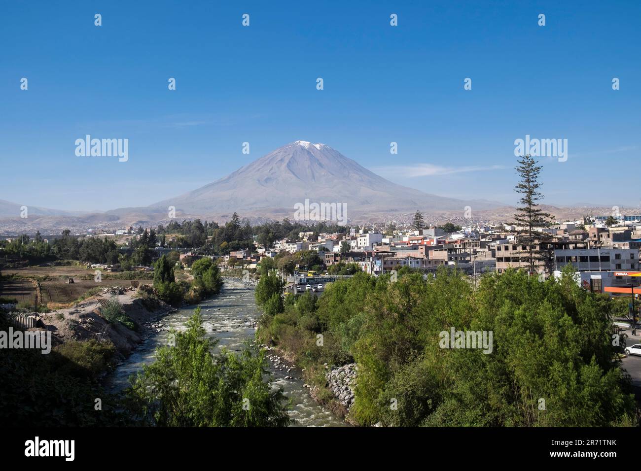 Peru. arequipa. El Misti volcano Stock Photo - Alamy