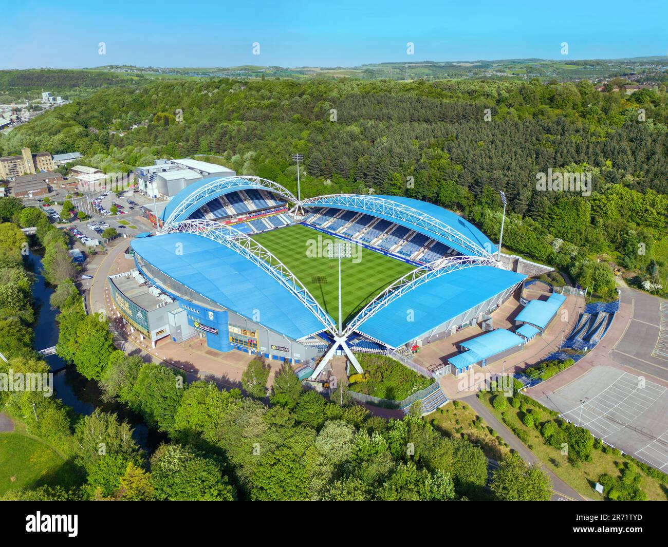 John Smiths Stadium used by Huddersfield Town Football Club and ...