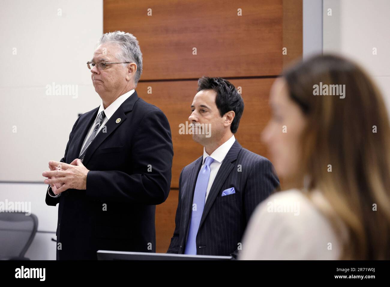 Defense attorney Mark Eiglarsh, right, and former Marjory Stoneman ...