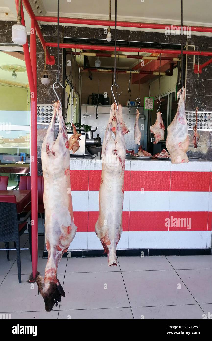 Berber butcher hi-res stock photography and images - Alamy
