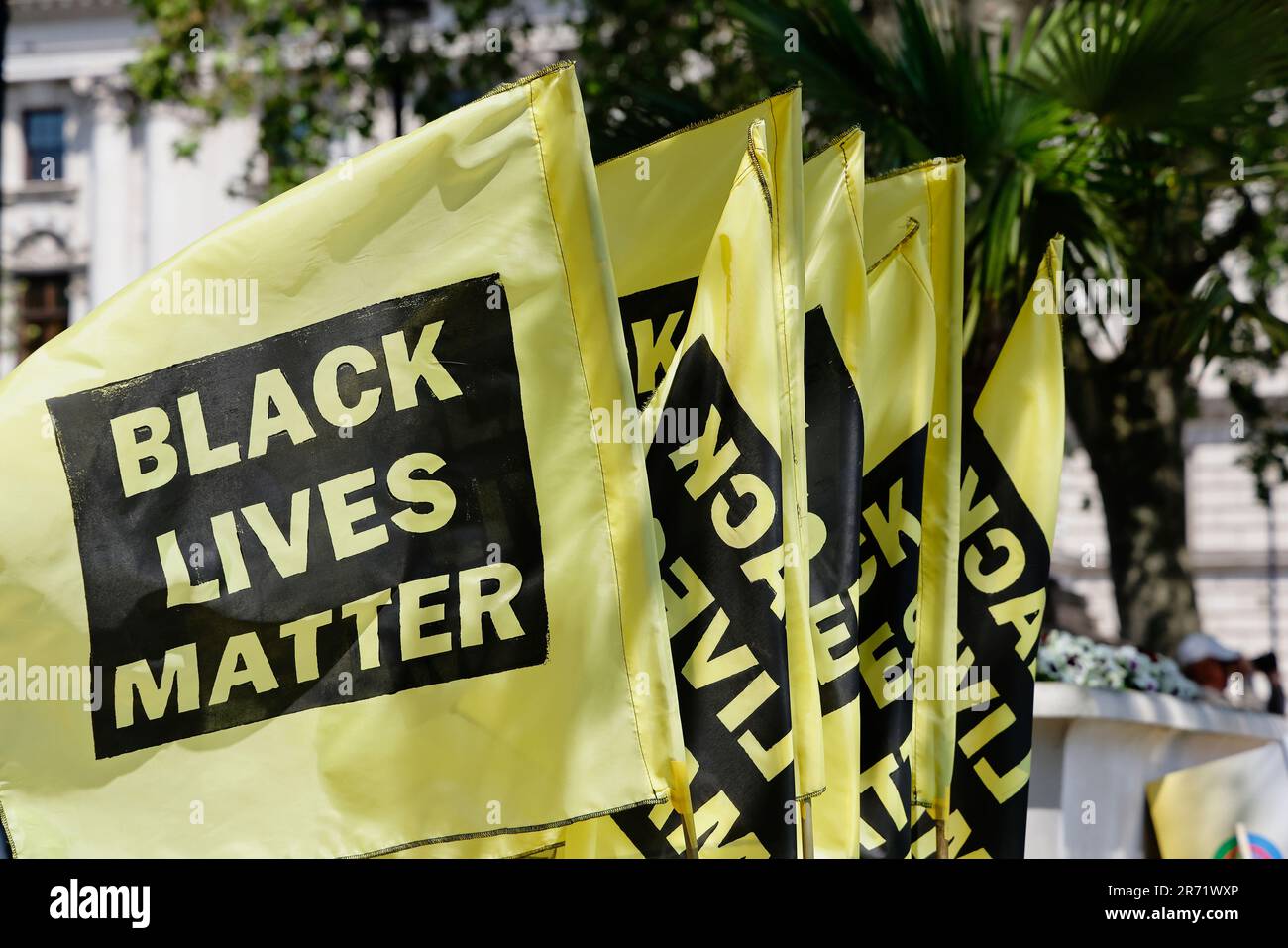 England, London, Westminster, Parliament Square, Black Lives Matter ...