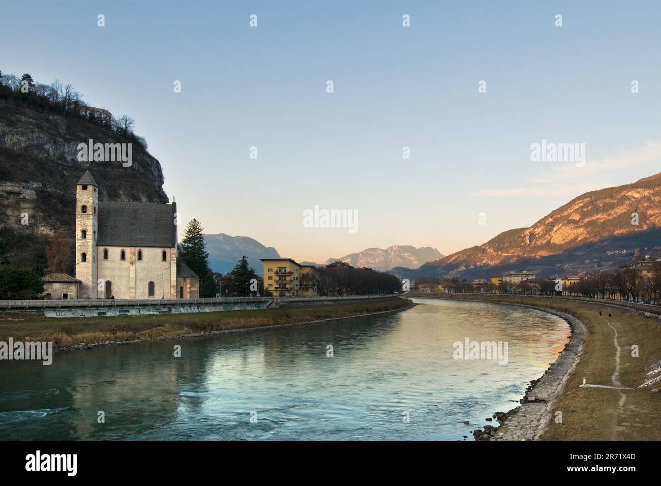 Fiume adige river hi-res stock photography and images - Alamy