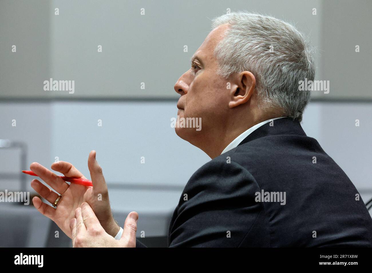 Assistant State Attorney Steven Klinger is shown at the prosecution ...