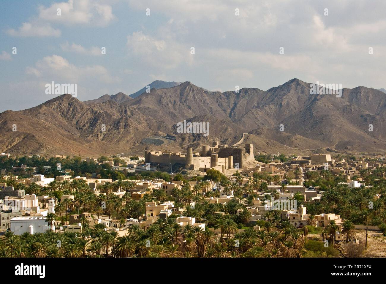 Bahla fort. Sultanate of Oman Stock Photo - Alamy