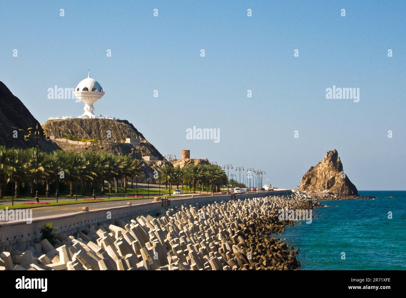 Corniche. Muscat. Sultanate of Oman Stock Photo - Alamy
