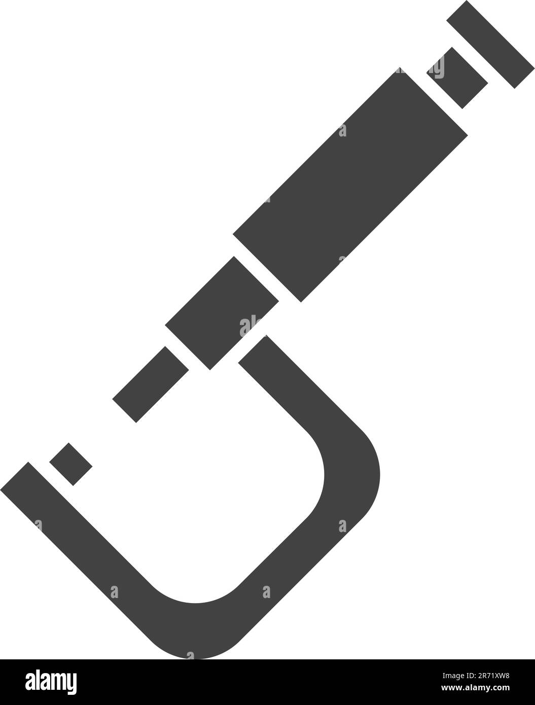 Micrometer icon vector image. Suitable for mobile application web ...