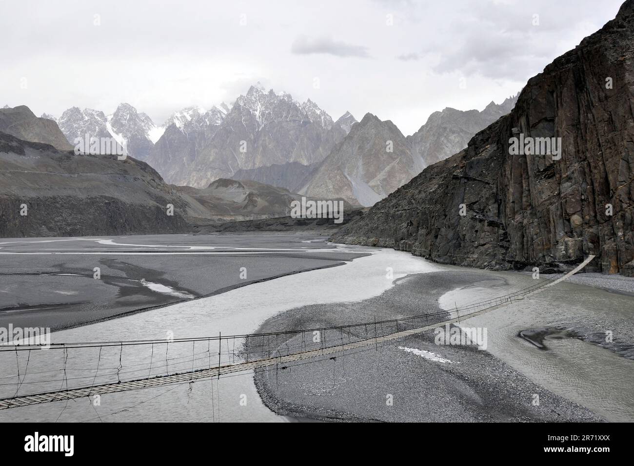 Pakistan. Hunza valley. landscape Stock Photo - Alamy