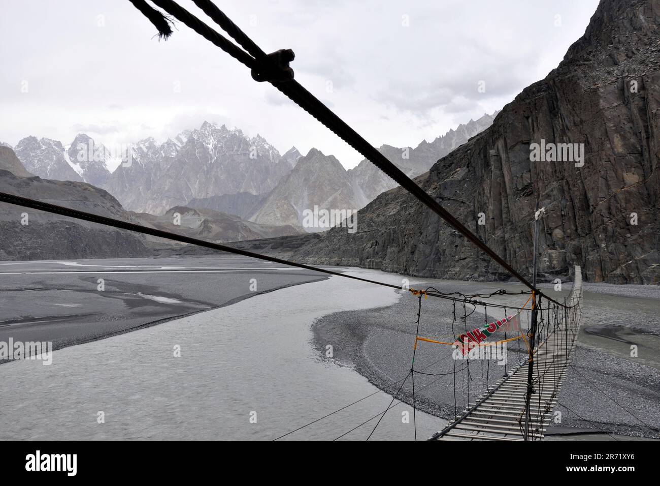 Pakistan. Hunza valley. landscape Stock Photo - Alamy