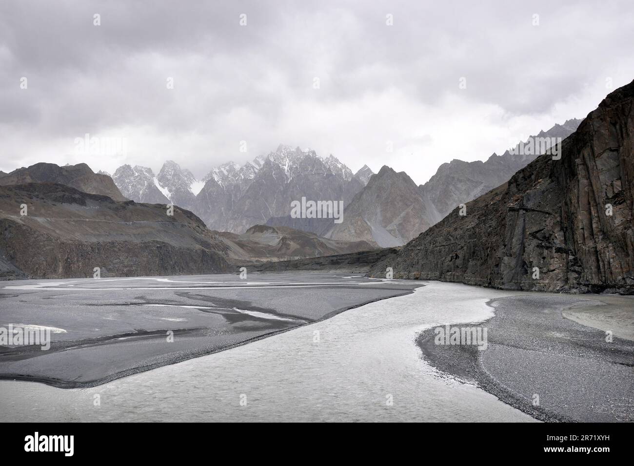 Pakistan. Hunza valley. landscape Stock Photo - Alamy