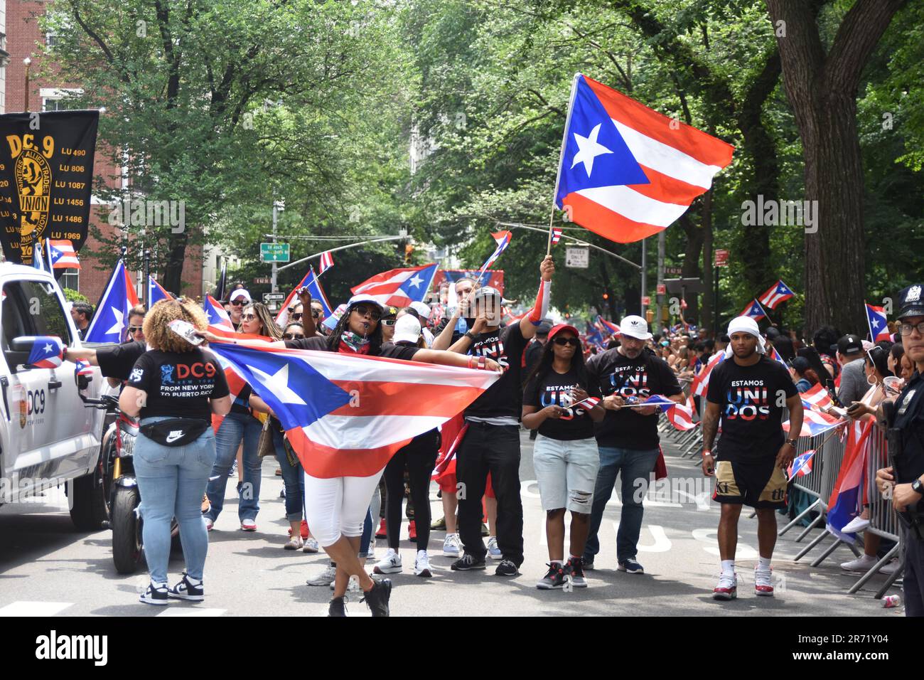 Puerto rican day parade 2023 hi-res stock photography and images - Alamy
