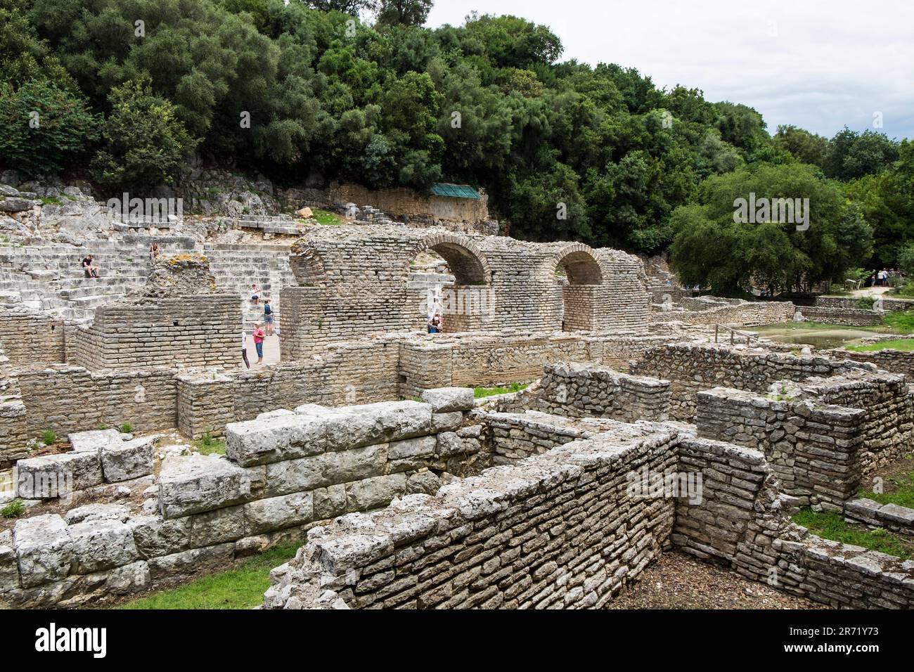 Albania. Butrint archaeological site Stock Photo - Alamy