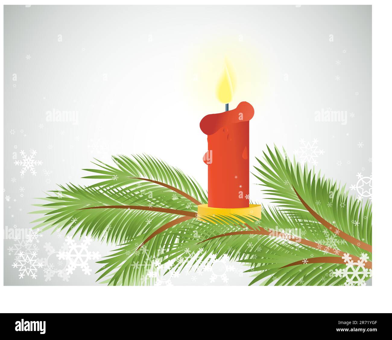 Warm white christmas lights Stock Vector Images - Alamy