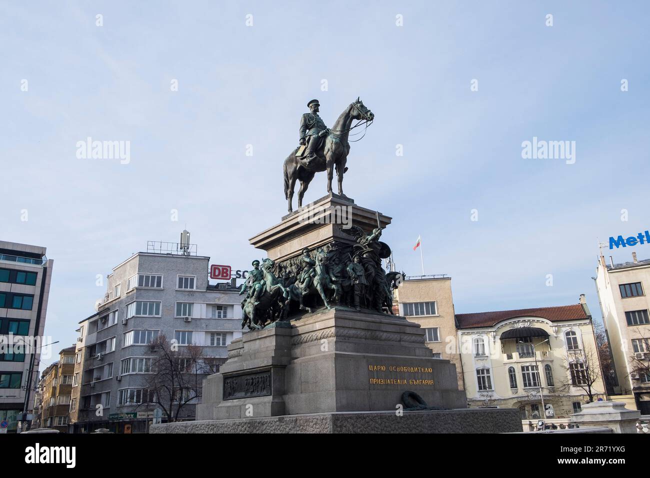 Bulgaria. Sofia. Alexander II Statue In Front Of The National Assembly ...