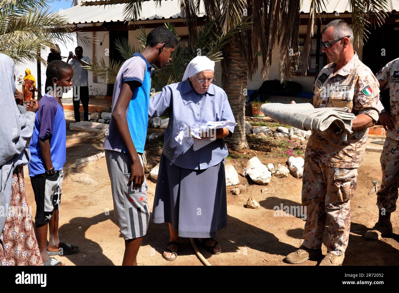 Djibouti. Ali Sabieh. life in the Catholic mission Stock Photo - Alamy